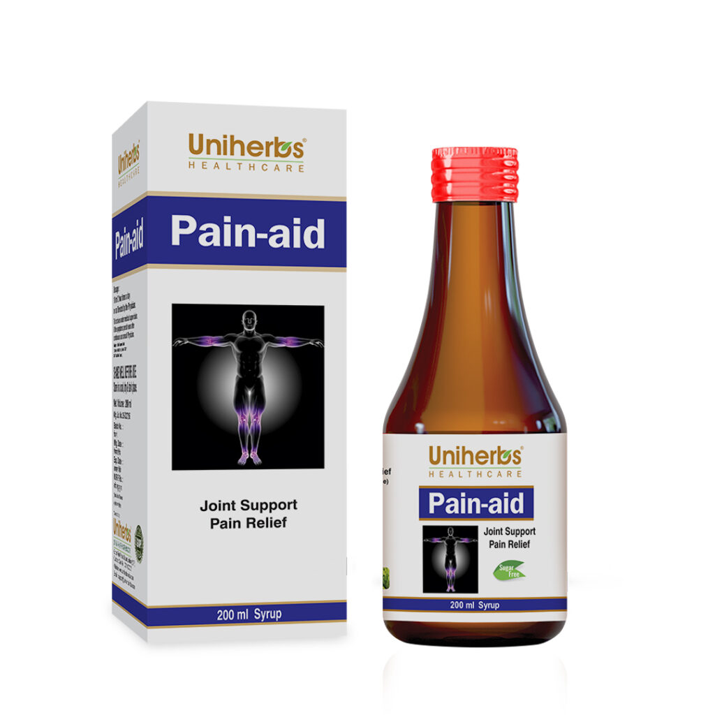 Uniherbs Pain Aid Joint Pain Relief Syrup | Instant Relief From Aches ...