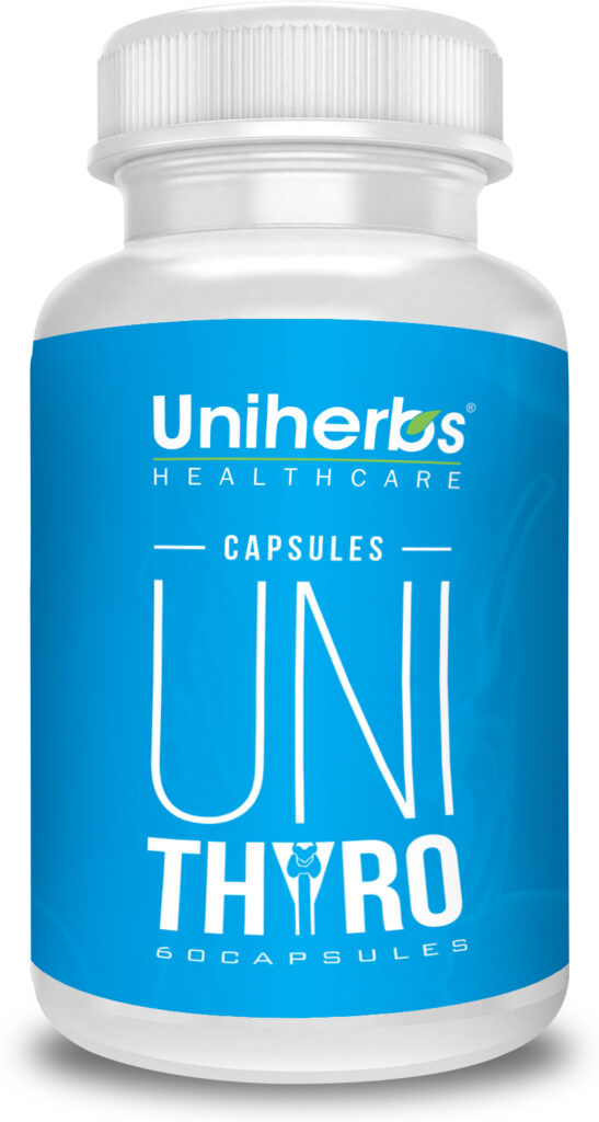 Uniherbs Uni Thyro Capsule To Support,Control Thyroid Problems,Maintain ...