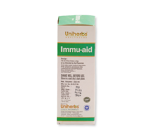 Immuaid Syrup – uniherbsindia