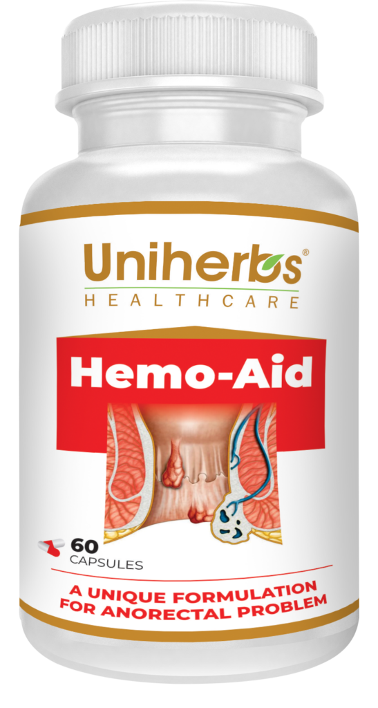 Uniherbs Hemoaid Capsule For Piles Care, Stop Bleeding, Over Come ...